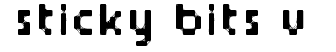Sticky bits v2: Baixar Fonte Grátis | MaisFontes