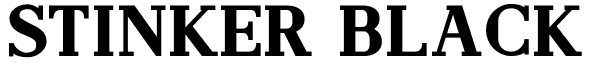 Stinker Black: Free Font Download | MaisFontes