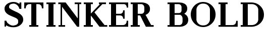 Stinker Bold: Free Font Download | MaisFontes