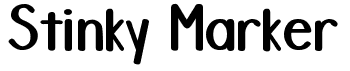 Stinky Marker: Baixar Fonte Grátis | MaisFontes
