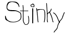 Stinky: Free Font Download | MaisFontes