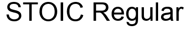 STOIC Regular: Baixar Fonte Grátis | MaisFontes