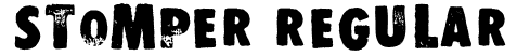 STOMPER REGULAR: Free Font Download | MaisFontes