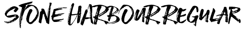 STONE HARBOUR Regular Font: Free Download | MaisFontes