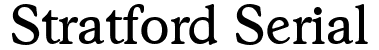 Stratford Serial Font: Free Download | MaisFontes