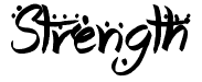Strength Font: Free Download | MaisFontes