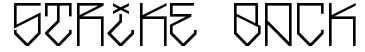 Strike Back: Free Font Download | MaisFontes
