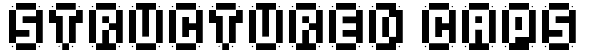 STRUCTURED CAPS: Free Font Download | MaisFontes