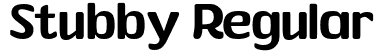 Stubby Regular: Free Font Download | MaisFontes