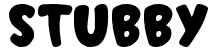 STUBBY: Free Font Download | MaisFontes