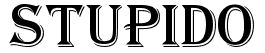 Stupido Font: Free Download | MaisFontes
