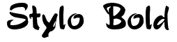 Stylo Bold: Download Free Font | MaisFontes