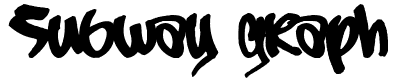 Subway graph: Free Font Download | MaisFontes