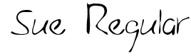 Sue Regular: Free Font Download | MaisFontes