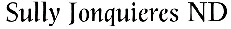 Sully Jonquieres ND Font: Free Download | MaisFontes