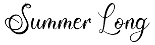 Summer Long Font: Free Download | MaisFontes