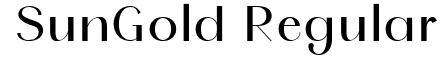 SunGold Regular: Free Font Download | MaisFontes