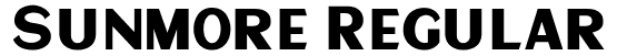 Sunmore Regular: Free Font Download | MaisFontes