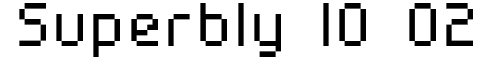 Superbly 10 02: Free Font Download | MaisFontes