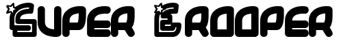 Super Trooper Font: Free Download | MaisFontes