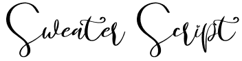 Sweater Script: Free Font Download | MaisFontes