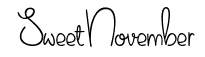 Sweet November Font: Free Download | MaisFontes