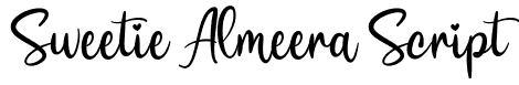 Sweetie Almeera Script: Free Font Download | MaisFontes