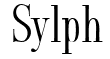 Sylph Font: Free Download | MaisFontes