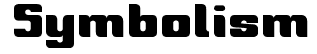 Symbolism: Free Font Download | MaisFontes
