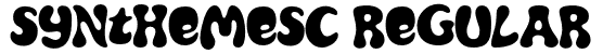 Synthemesc Regular Font: Free Download | MaisFontes