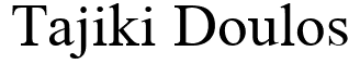 Tajiki Doulos Font: Free Download | MaisFontes