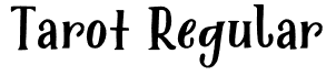 Tarot Regular Font: Free Download | MaisFontes