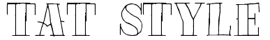 Tat Style: Free Font Download | MaisFontes