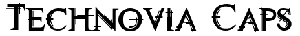 Technovia Caps: Baixar Fonte Grátis | MaisFontes