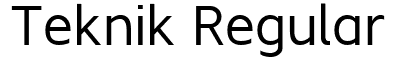 Teknik Regular: Free Font Download | MaisFontes