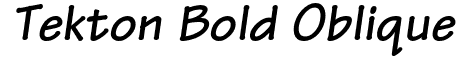 Tekton Pro Bold Font: Free Download | MaisFontes