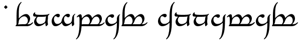 Tengwar Annatar: Free Font Download | MaisFontes