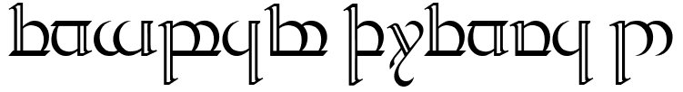 Tengwar Quenya 2 Font: Free Download | MaisFontes