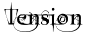 Tension: Free Font Download | MaisFontes