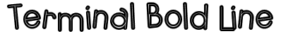 Terminal Bold Line: Free Font Download | MaisFontes