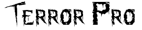 Terror Pro: Baixar Fonte Grátis | MaisFontes