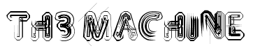 TH3 MACHINE: Baixar Fonte Grátis | MaisFontes
