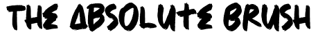 The Absolute Brush: Free Font Download | MaisFontes