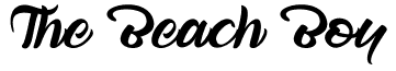 The Beach Boy Font: Free Download | MaisFontes