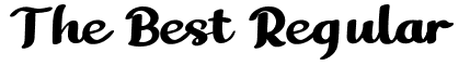 The Best Regular Font: Free Download | MaisFontes