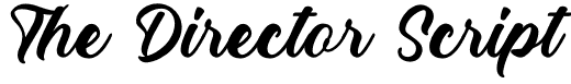 The Director Script: Free Font Download | MaisFontes