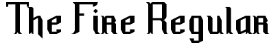 The Fire Regular Font: Free Download | MaisFontes