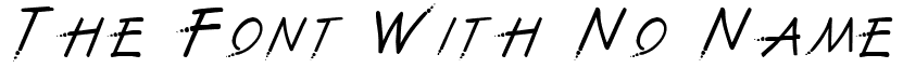 The Font With No Name: Free Font Download | MaisFontes