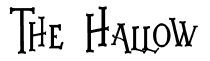 The Hallow: Free Font Download | MaisFontes
