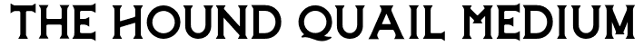The Hound Quail Medium: Free Font Download | MaisFontes